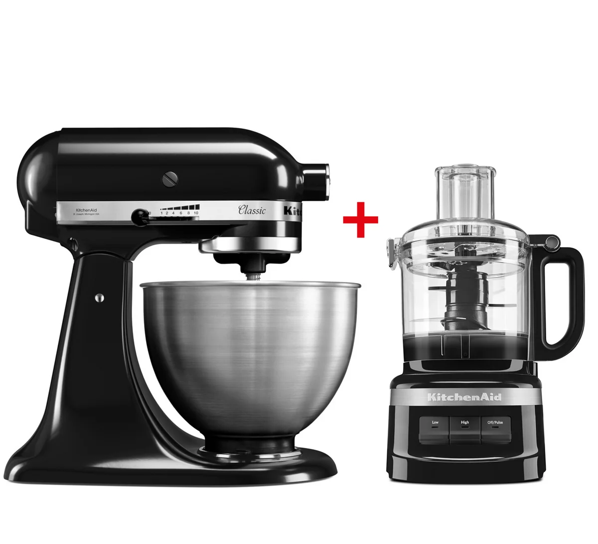 KitchenAid Výhodná sada kuchyňský robot Classic + food processor ...