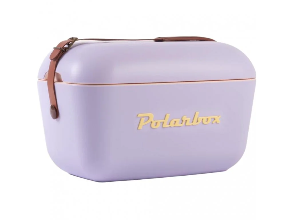 Polarbox Chladicí box Classic 20 l, fialová/žlutý nápis PLB20/M/CLASS ...